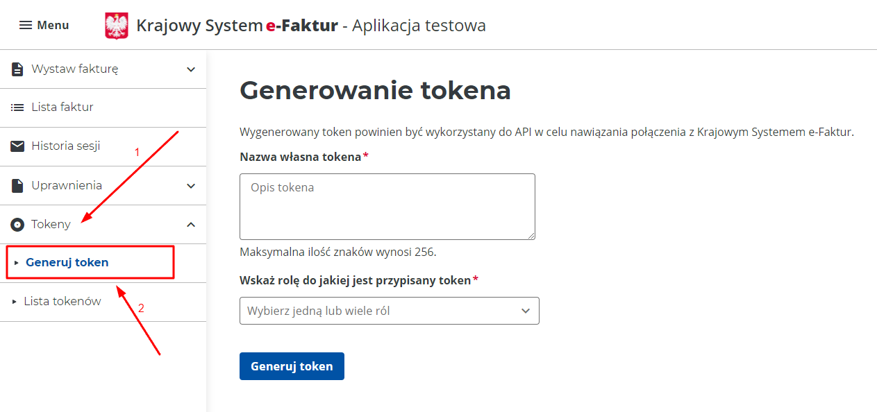 Jak wygenerować token autoryzacyjny w KSeF?